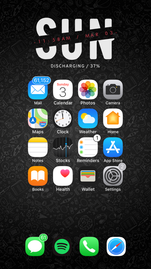 [Setup] Simple ios theme ios 12 : r/iOSthemes